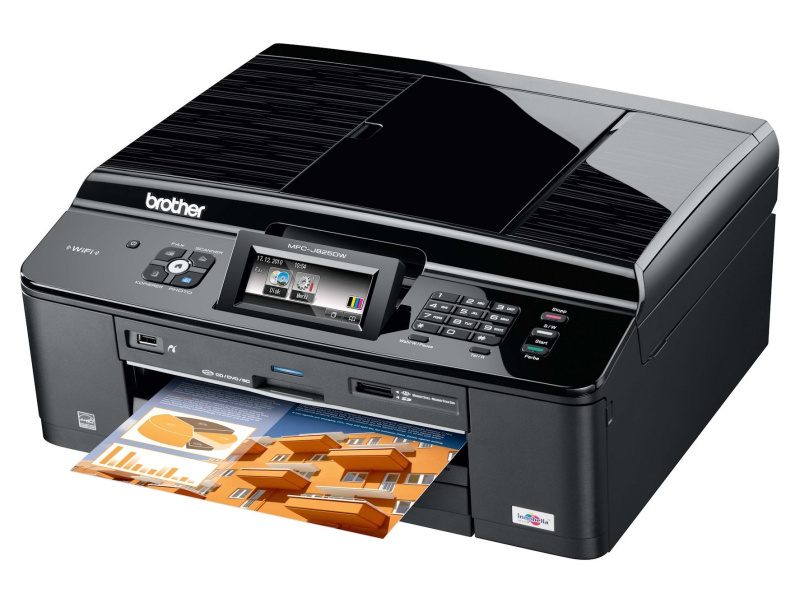 Brother druckt jetzt auch auf CDs - Brother MFC-J825DW | Druckerchannel