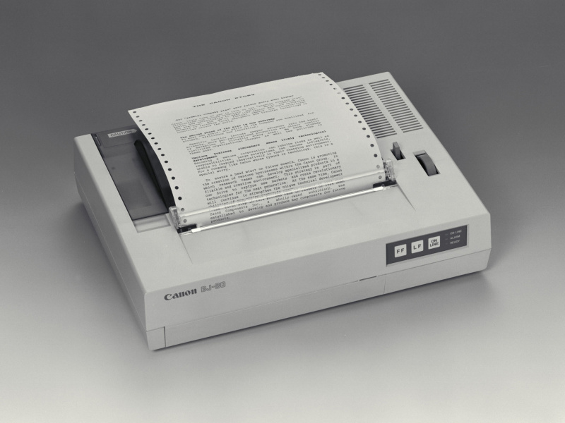 Canon BJ-80 - S/W-Drucker (Tinte) | Druckerchannel