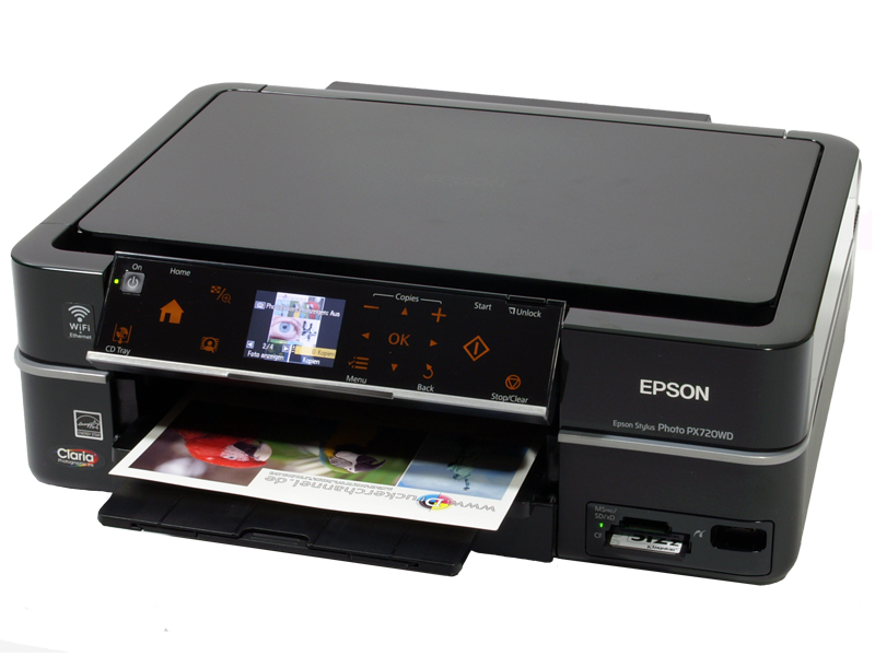 Epson Stylus Photo PX720WD - Foto-Multifunktionsdrucker (Tinte ...