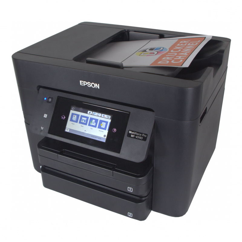 Epson Workforce Pro WF-4740DTWF - Multifunktionsdrucker (Pigmenttinte ...