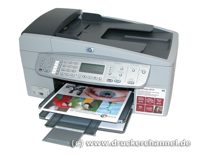 HP Officejet 6210 - Multifunktionsdrucker (Tinte) | Druckerchannel