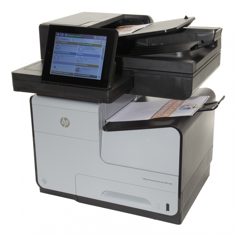 HP Officejet Enterprise Color Flow MFP X585z - Multifunktionsdrucker ...