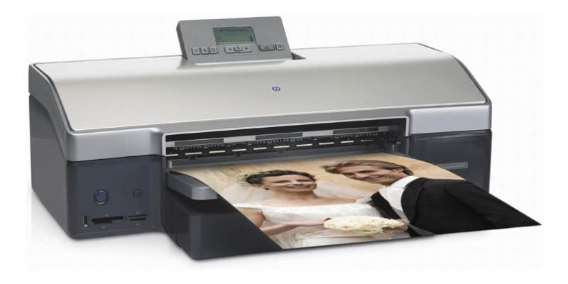 HP Photosmart 8750: 9-Farbdruck mit blauer Tinte | Druckerchannel