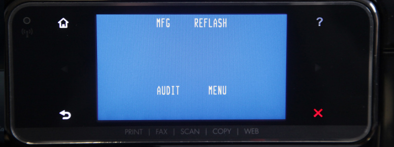 Know-How: HP Officejet Pro 8500's Hidden Service Menu: Menu structures ...