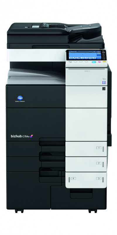 Konica Minolta Bizhub C754e - Multifunktionsdrucker, A3 (Laser/LED ...