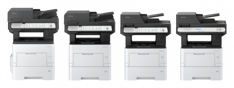 Kyocera Ecosys MA6000ifx, MA5500ifx und MA4500-Serie: Neue S/W-Lasermultifunktionsdrucker im 60 ...