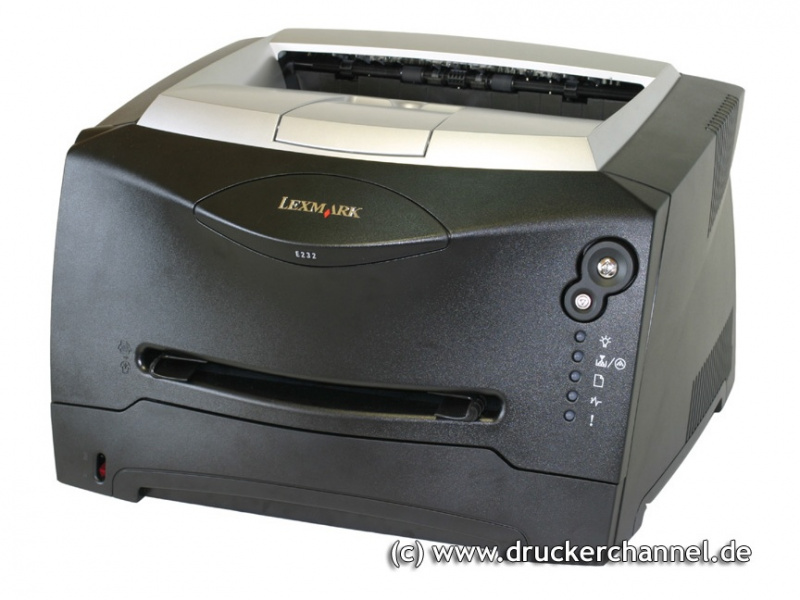 Lexmark E232: Ausstattung | Druckerchannel