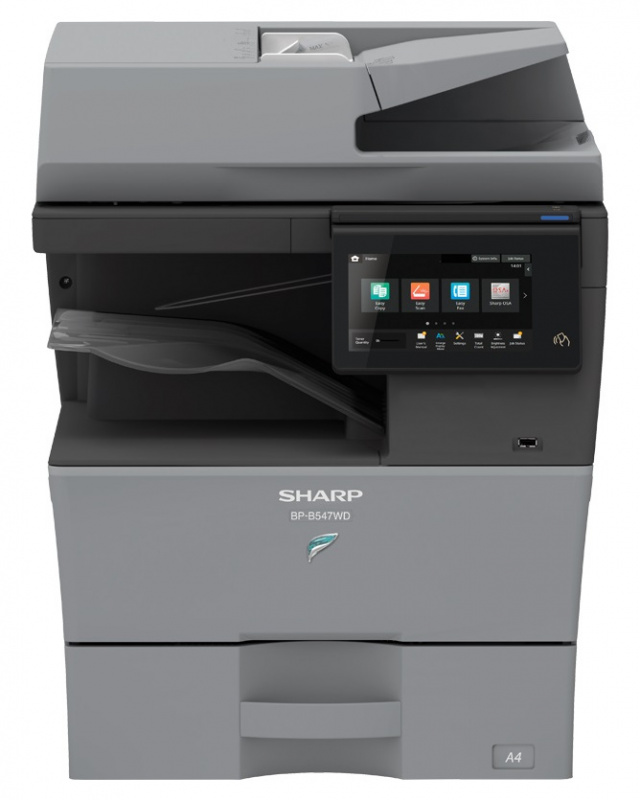 Monochrome A4-Systeme mit flinkem Scanner - Sharp BP-B547WD und BP ...