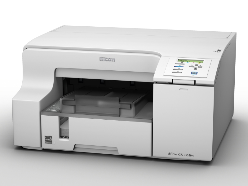 Neuer Gelsprinter mit zu kleinen Starterkartuschen - Ricoh Aficio GX ...