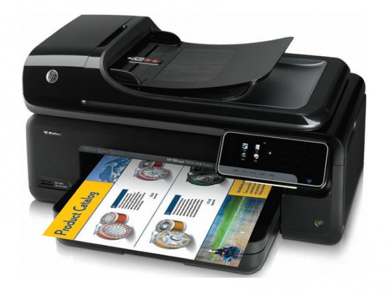Neues A3-Tinten-AIO mit A4-Scanner - HP Officejet 7500A E910a ...