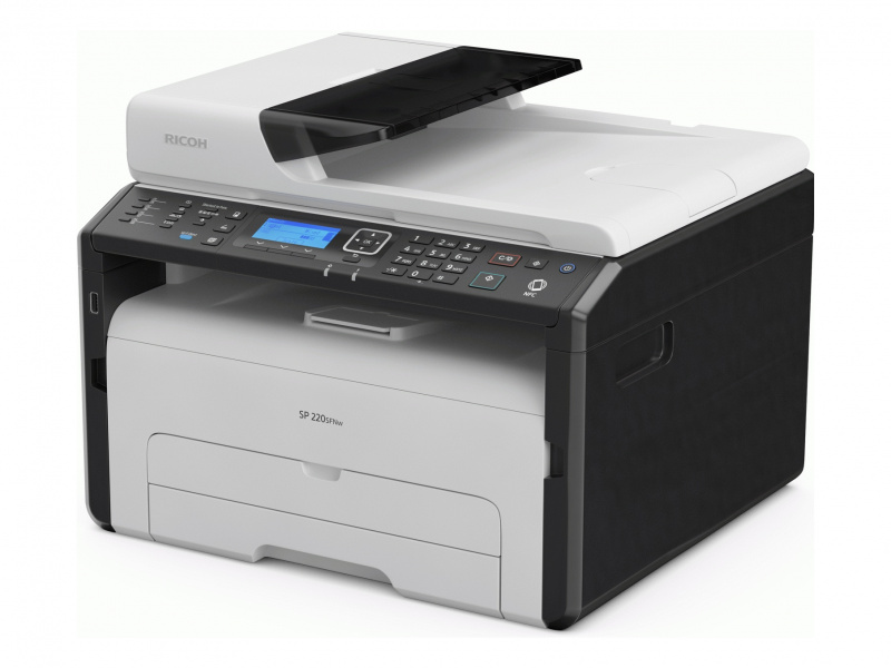 Ricoh-SP-220-Serie: S/W-Desktop-Trio von Ricoh | Druckerchannel