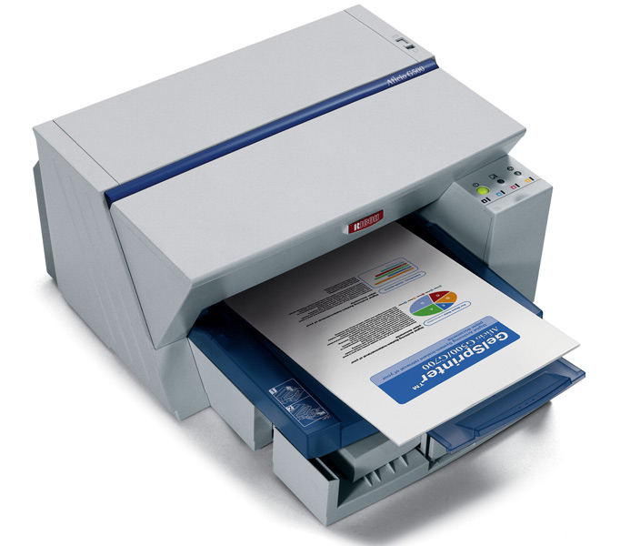 Ricoh stellt Gelsprinter-Drucker vor - Ricoh Aficio G500/G700 ...