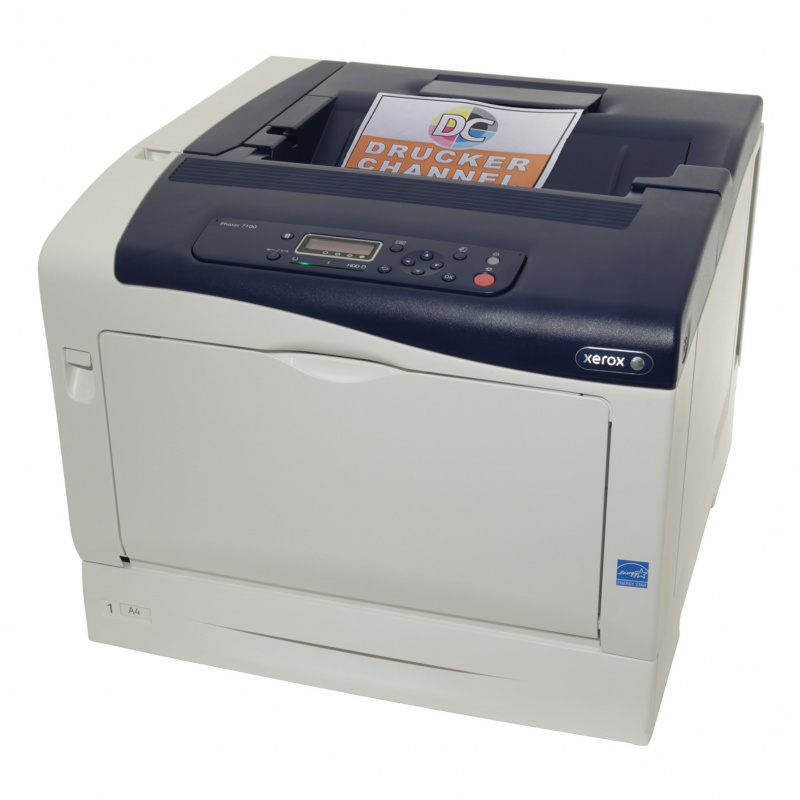 Xerox setzt auf "billig"-A3 - A3-Farblaser Xerox Phaser 7100 (Test ...